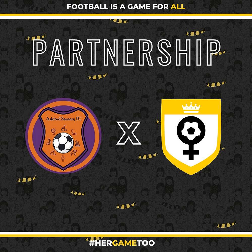 HER GAME TOO PARTNERS WITH ITS FIRST SENSORY FOOTBALL CLUB