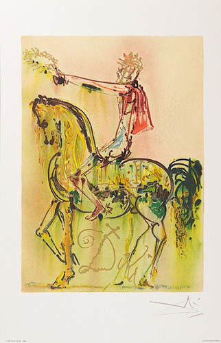 Salvador DALI - Chevalier Romain (The Roman Cavalier)