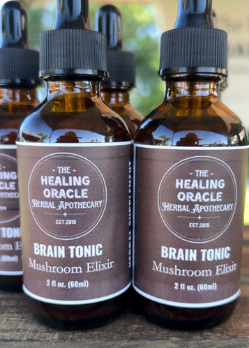 Brain Tonic Mushroom Elixir | The Healing Oracle