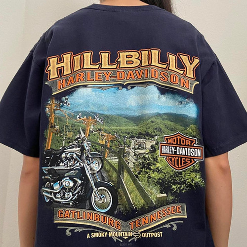 Vintage Harley Davidson Tennessee Graphics Tee Shirt | Kaisers Closet
