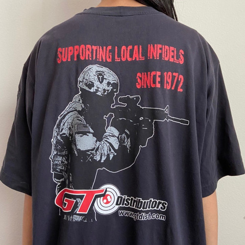 Vintage GT Distributor Graphics Black Tee Shirt | Kaisers Closet