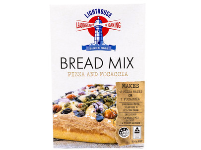 Lighthouse Pizza and Focaccia Bread Mix | Lighthouse