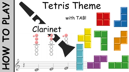 Tetris Theme - Clarinet | WindTab