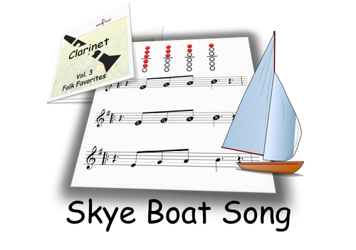 Skye Boat Song - CLARINET | WindTab