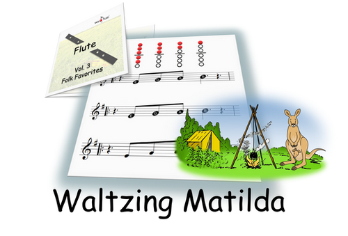 Waltzing Matilda - FLUTE | WindTab