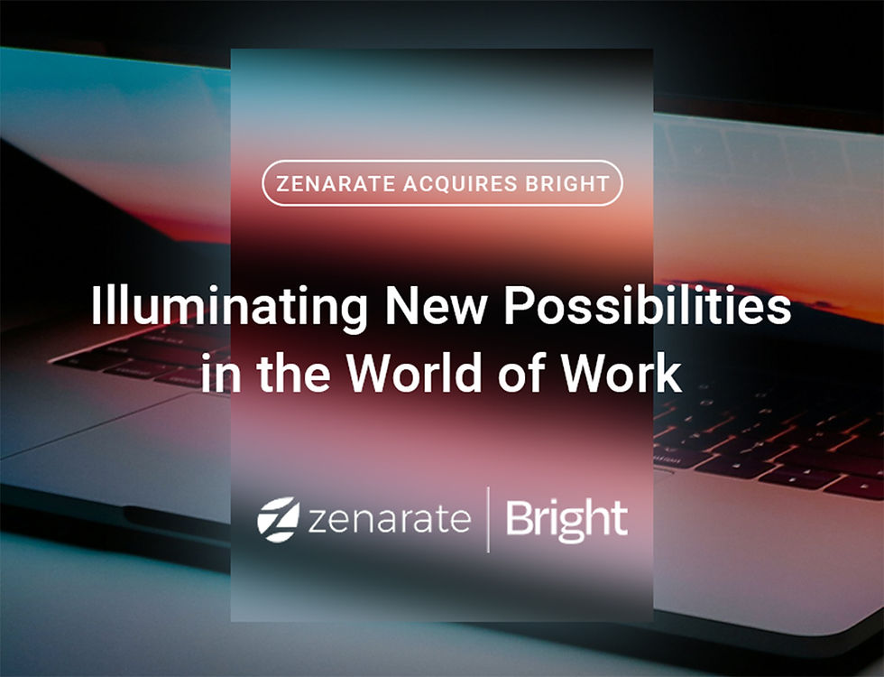 Zenarate Acquires Bright!