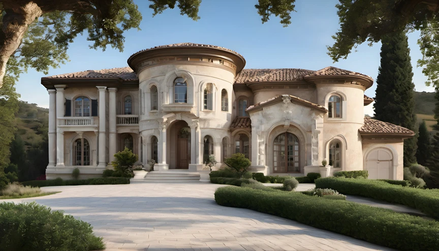 Mediterranean Italian Villa Plans Best Luxury Home Architect Mansions ...