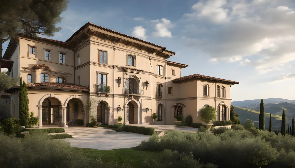 Mediterranean Italian Villa Plans Best Luxury Home Architect Mansions ...