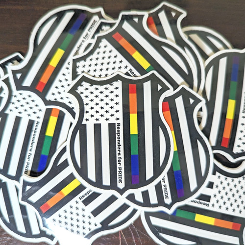 Police PRIDE Sticker | Responders For Pride