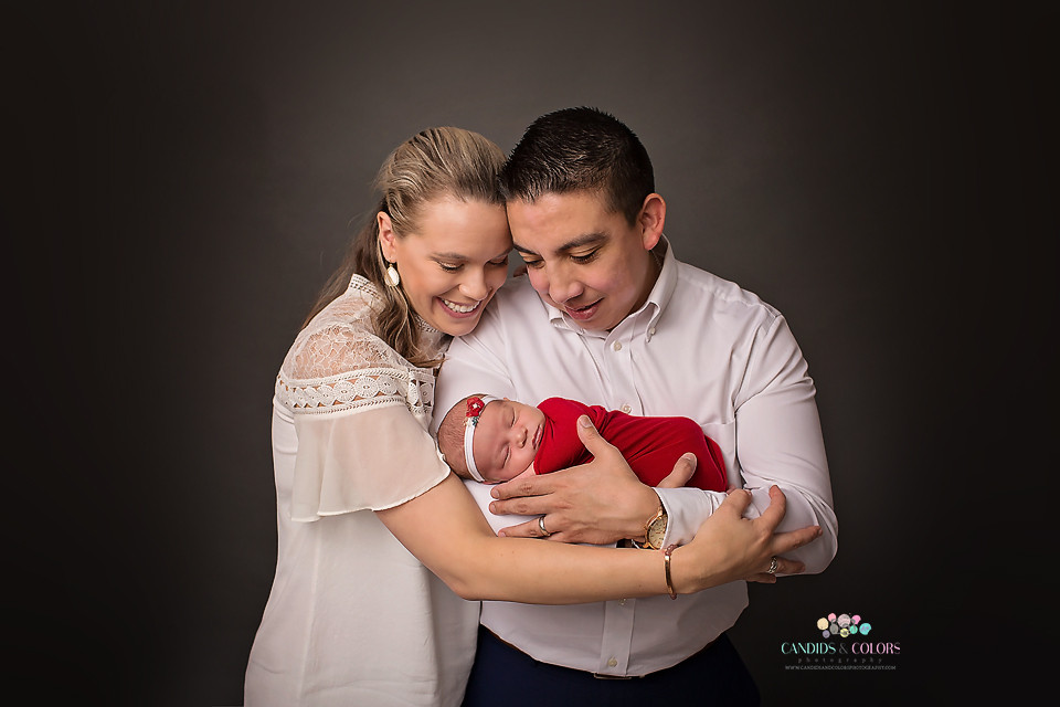Newborn Family Studio Photos