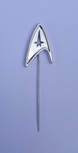 EAGLEMOSS OFFICIAL STAR TREK STARFLEET INSIGNIA STICK PIN BADGE ( 2 ...