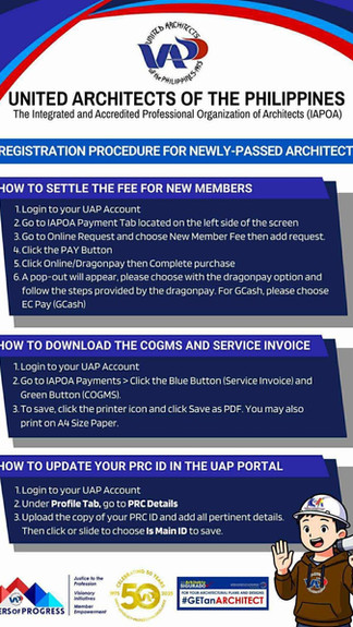 UAP Welcomes Newly-Passed June 2025 ALE Architects: A Step-by-Step ...