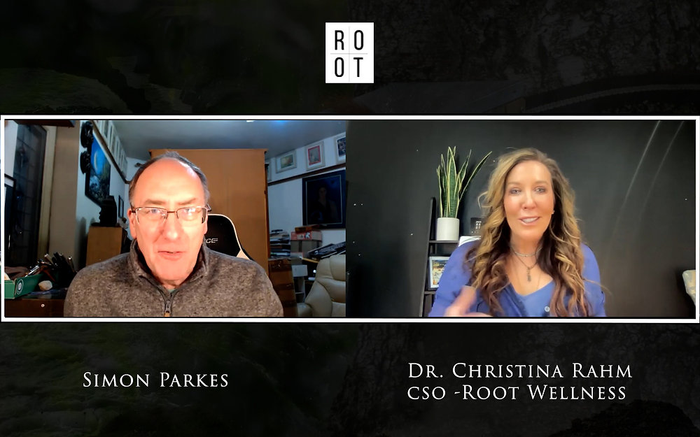 Simon Speaks With Dr. Christina Rahm CSO - Root Wellness.