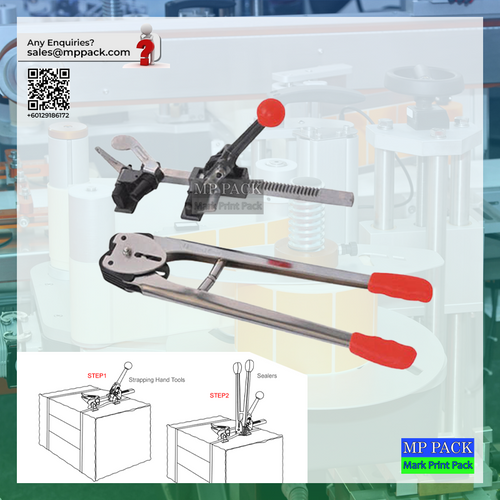 PK90 Manual PP Band Sealer Strapping Machine Straps Packing Tools ...