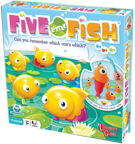 Five Little Fish Preschool Interactive Game | Uktoyworld