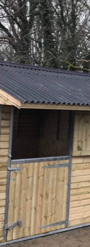 Galvanized Metal Strips For Sides Door Frames (Left Right) | Timber Stables
