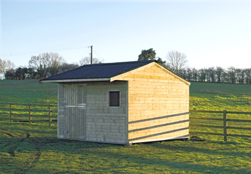 12ft x 12ft Single Stable Static or Mobile 25mm Cladding | Timber Stables