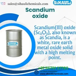 Scandium oxide (Scandia) | Sihauli Chemicals