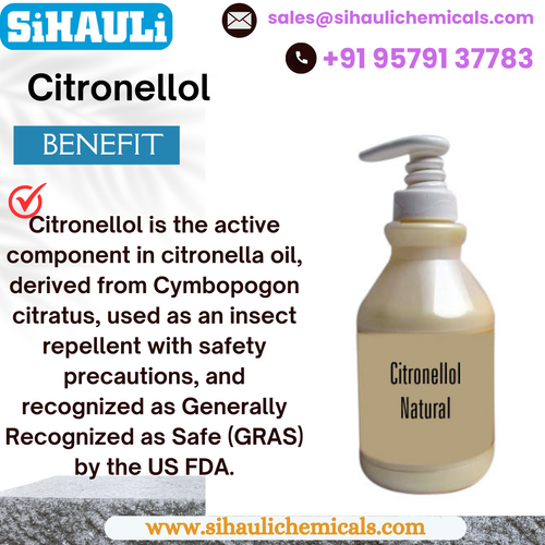 Citronellol | Sihauli Chemicals