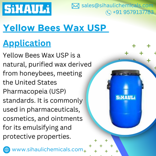 Yellow Bees Wax USP | Sihauli Chemicals