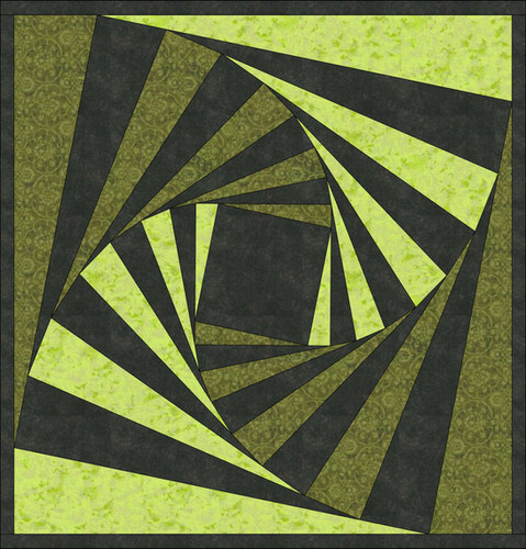 PDF Quilt Pattern, Wicked Inspired, One Block Wall Hanging for Wicked ...