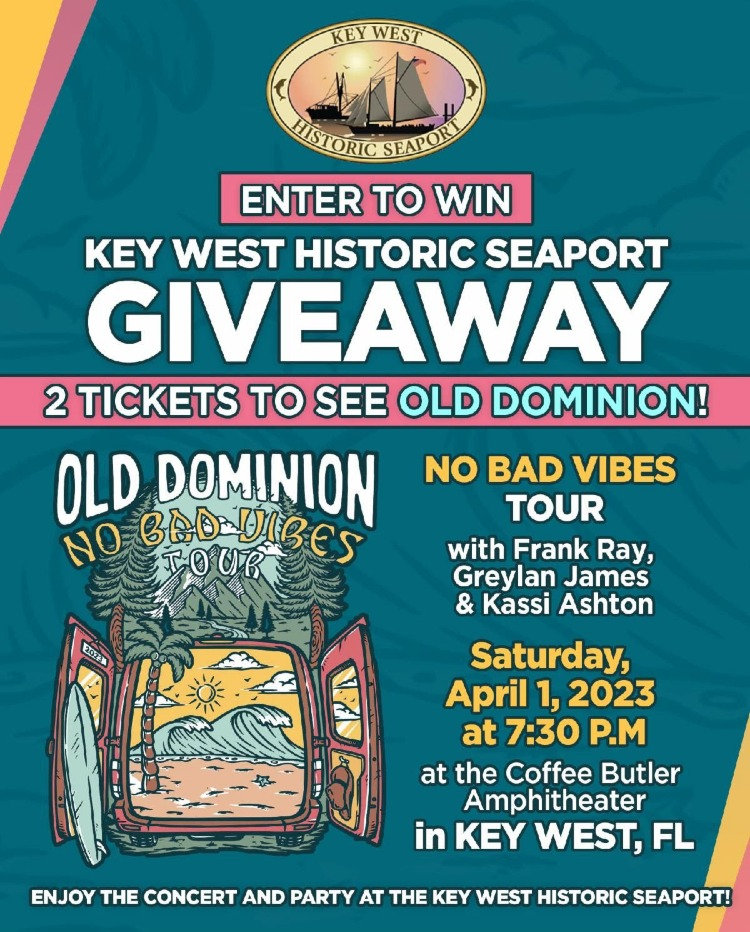 ADEPT Creates Key West Historic Seaport Old Dominion Concert Ticket ...