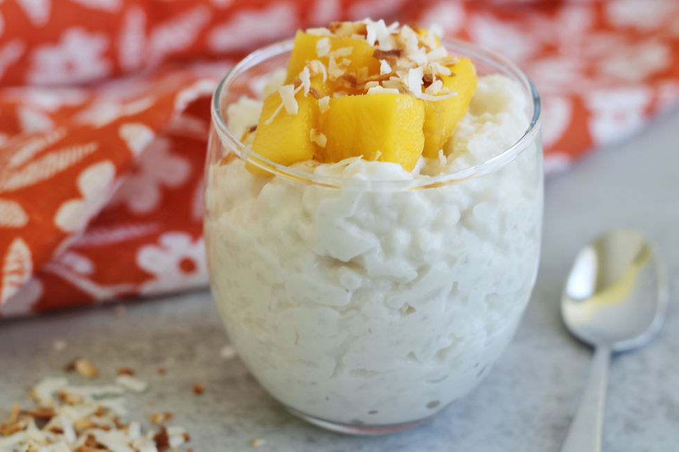 Coconut Rice Pudding Recipe