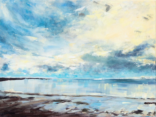 'Devon Reflections' - Limited Edition Print (A3) | Kylie Wright Art