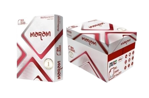 A4 SIZE PAPER 80 GSM (MARAM) | AlHussainiEnterprise