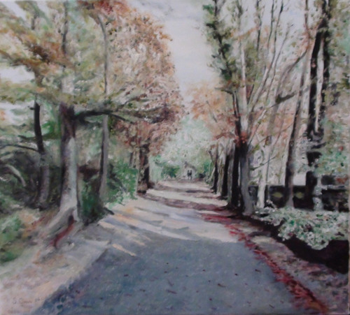 'Approach to "The Towers"' (2024) | Scott Oram Art