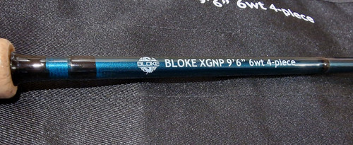 Bloke XGNP 9'6" 6wt 4-piece | Bloke Rods