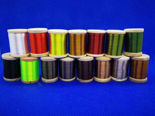 75D 8/0 Waxed Silk Fly Tying Thread | Bloke Rods