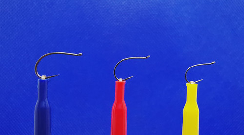 Pupa/Larva Hooks - Black Nickle - Barbless | Bloke Rods