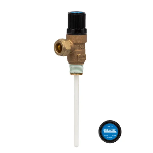 Reliance RWC TPR15 Pressure & Temperature Relief Valve 10 Bar ...