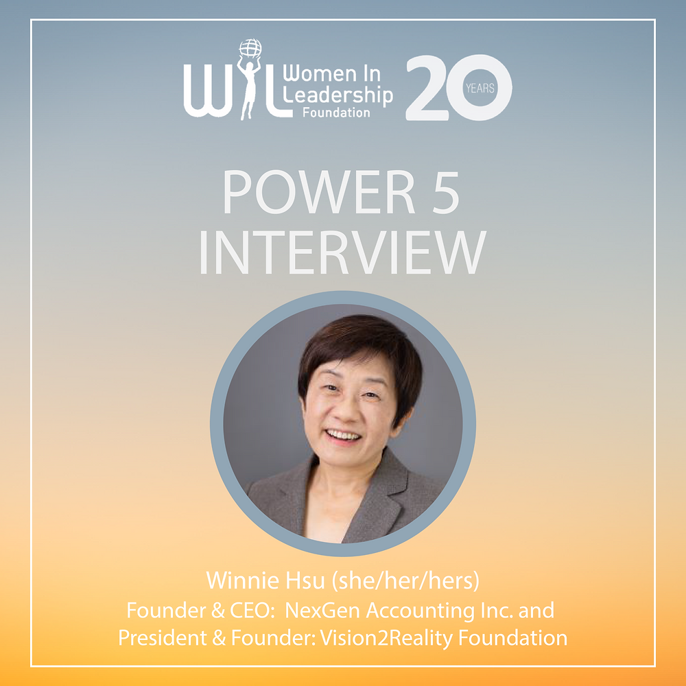 Power 5 Interview - Winnie Hsu (she/her/hers)