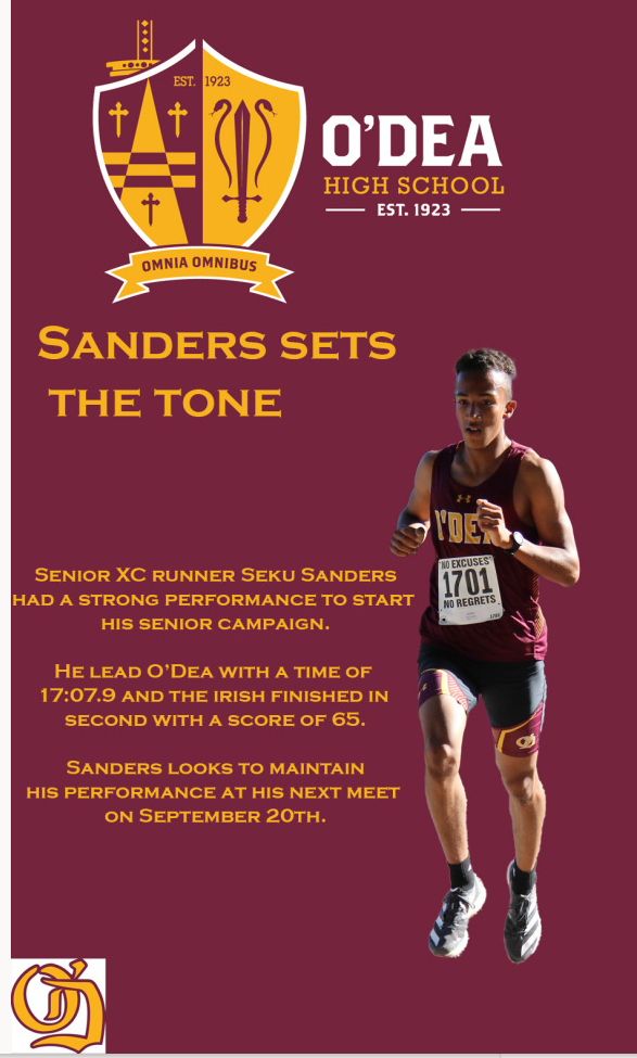 The face of O'Dea cross country