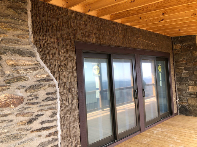 Big Dan Timber Brown Gallery | Barkclad SmartBark Synthetic Bark Siding