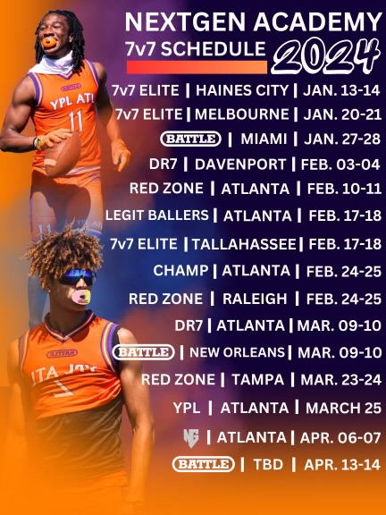 NextGen Academy 7v7 | 7v7 football squads | Atlanta, GA, USA Home ...