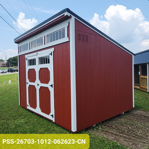 C3 10x12 Red Storage Shed | App Shed Co