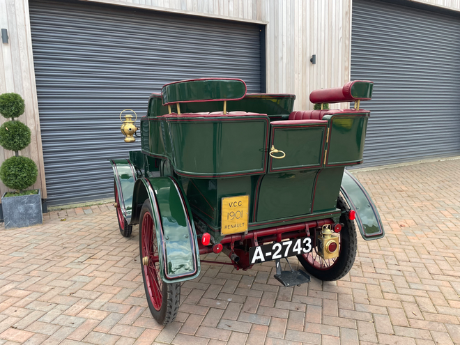 1901 Renault type D series E 4 ½ horsepower