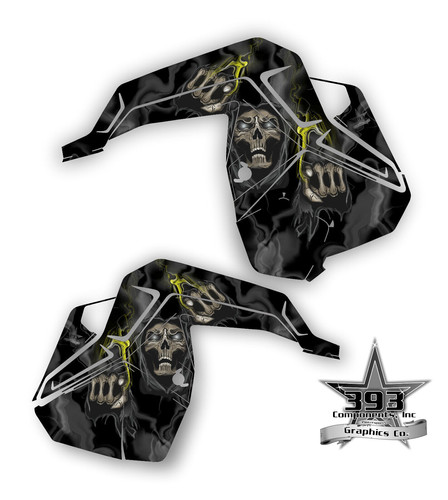 2021 - 2023 POLARIS MATRYX Side Panel Wrap Graphics Decal Sticker Kit ...