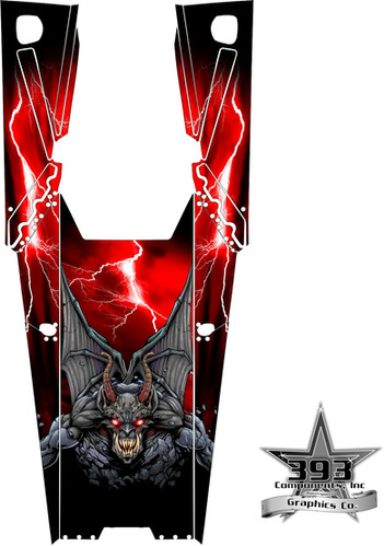 2019-2023 Arctic Cat Alpha M8000 M 800 165" Tunnel Wrap Graphics Decal ...