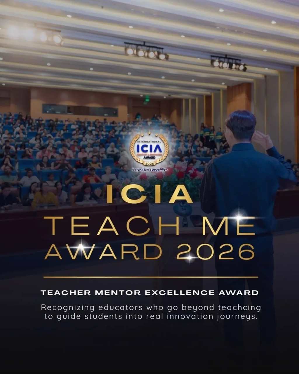 Teach ME Award ICIA 2026: Honoring Excellence in Teacher Mentorship
