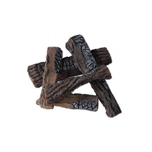 5'li Seramik Odun Seti | Mad Şömine