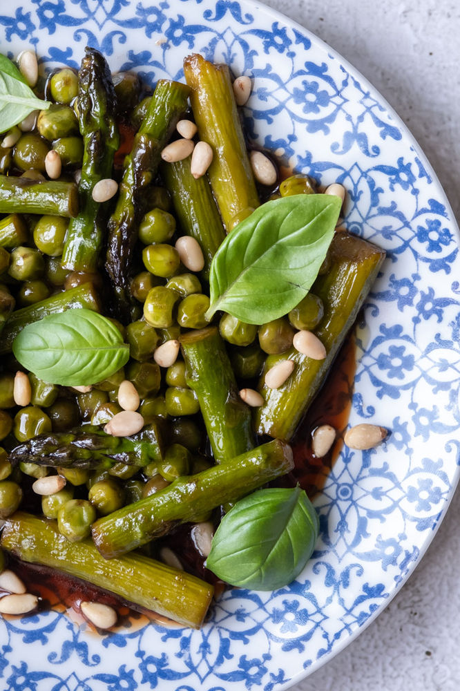 ITALIAN SWEET & SOUR SPRING VEGGIES