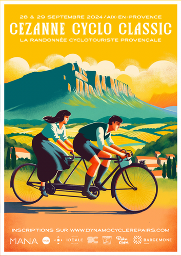 Poster Cezanne Cyclo Classic | DYNAMO Cycle Repairs