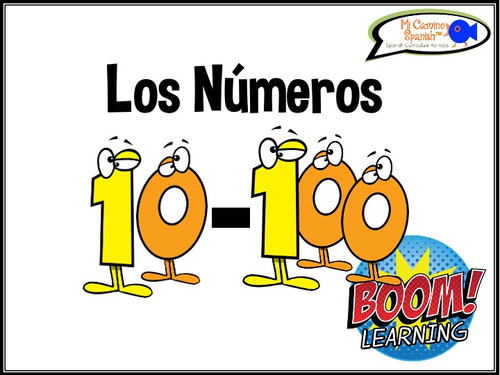 "Los Números 10-100"~ Boom Cards! (Numbers by 10's in Spanish ...