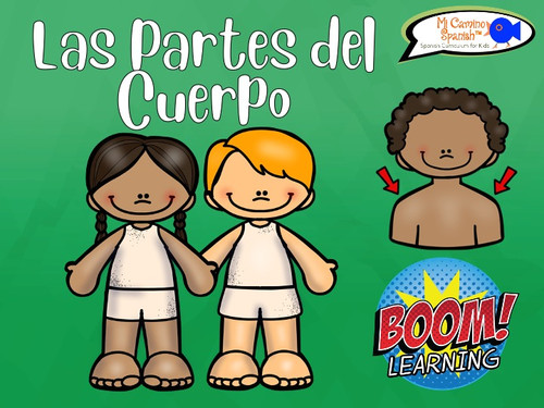 "Las Partes del Cuerpo"~ Boom Cards! (Parts of the Body in Spanish ...