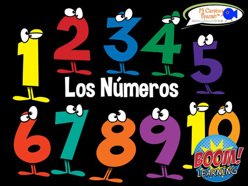 "Los Números 1-10"~ Boom Cards! (Numbers in Spanish) | micaminospanish