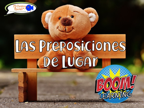 "Las Preposiciones de Lugar"~ Boom Cards! (Spanish Prepositions ...